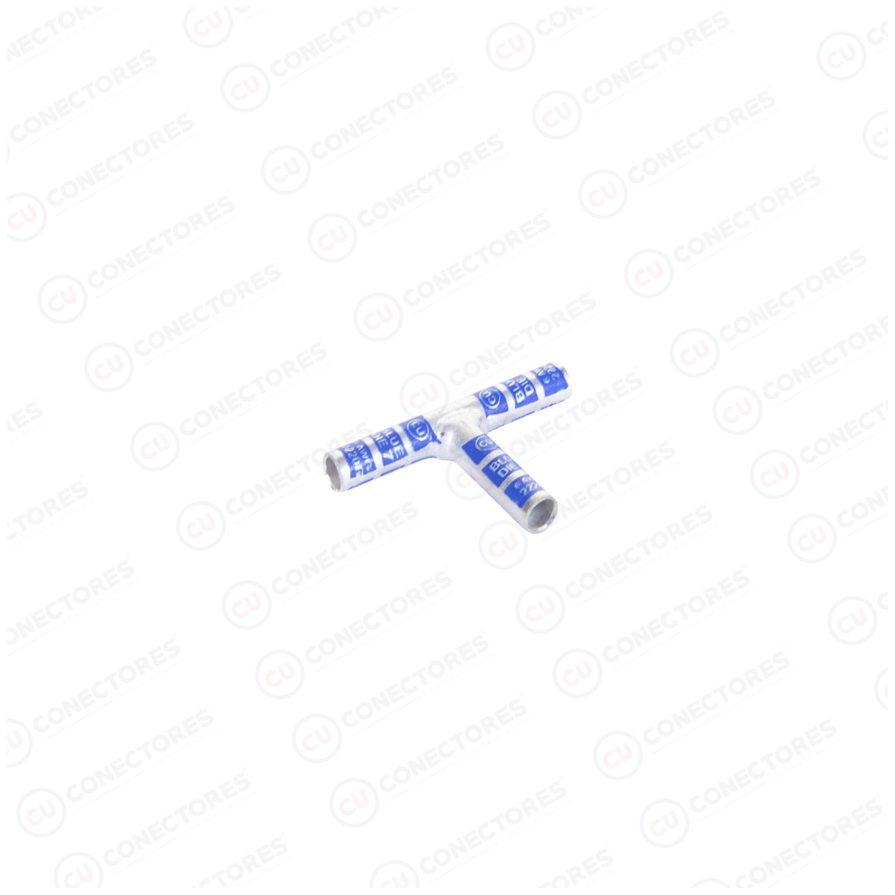 T-type tubular connector in copper 6 AWG | cuc