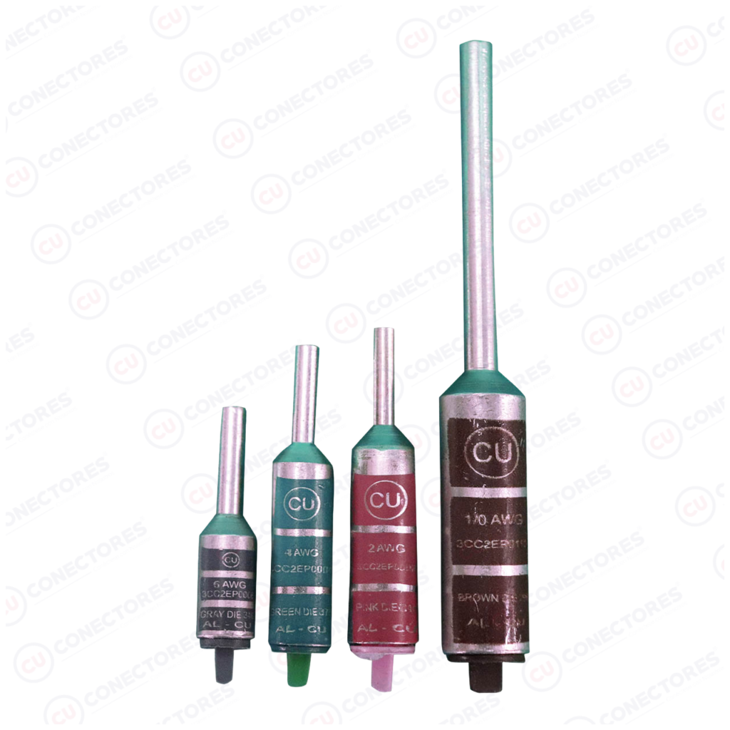 6 AWG PIN Type Bimetal Compression Connector | cuc