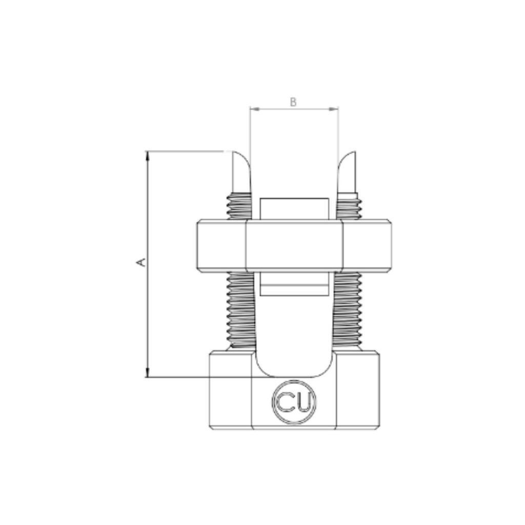 4/0 AWG Split Screw Type Mechanical Connector | cuc